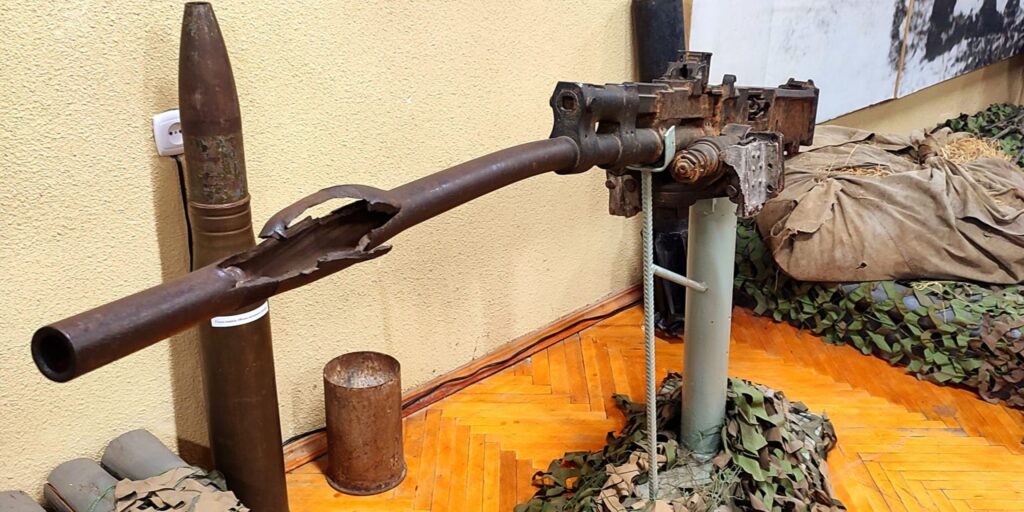 Українські науковці показали унікальну авіаційну гармату часів Другої ...